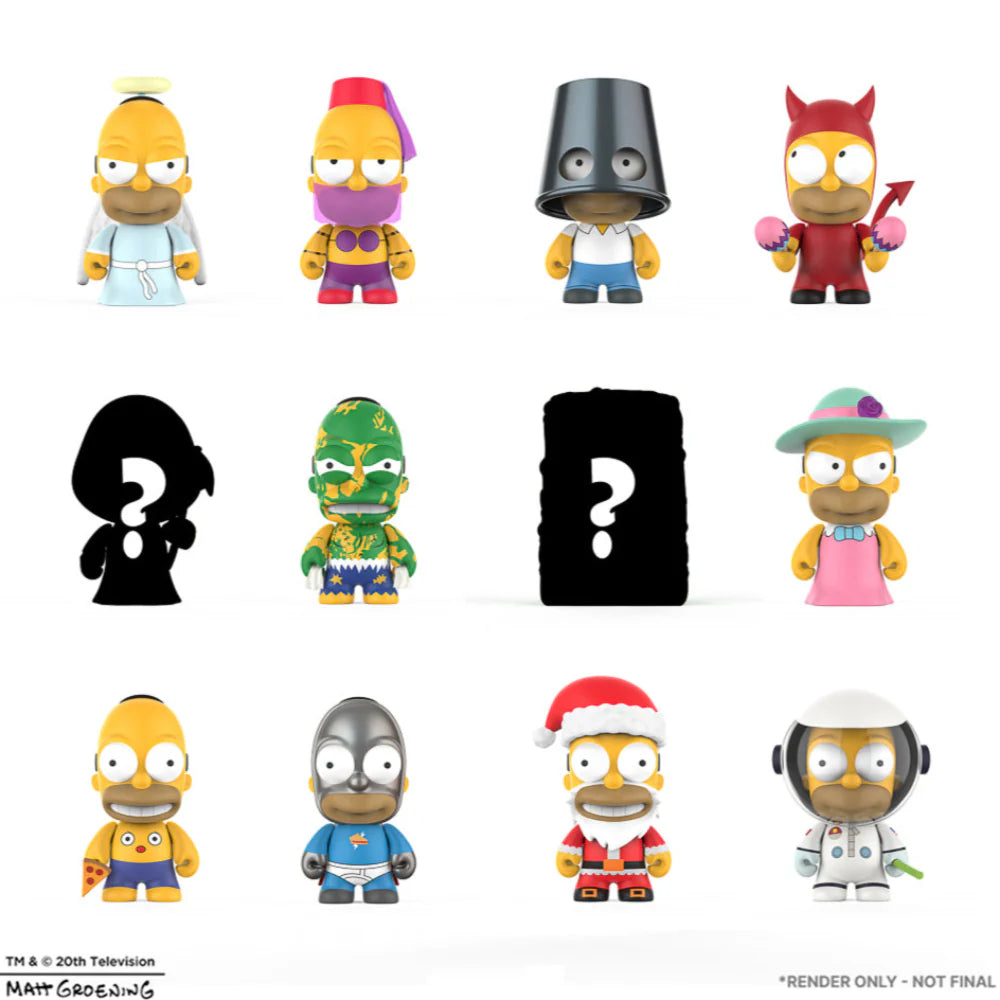 The Simpsons Many Faces of Homer Blind Box Mini Figure Series – CULTöSAURUS