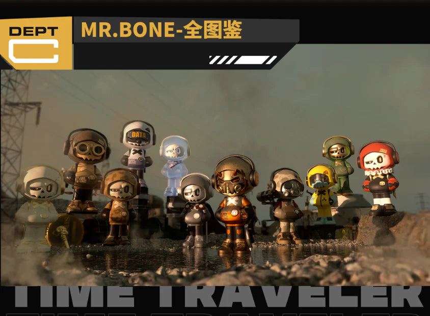Mr. Bone Mini 2 Time Traveller Blind Box Series – CULTöSAURUS